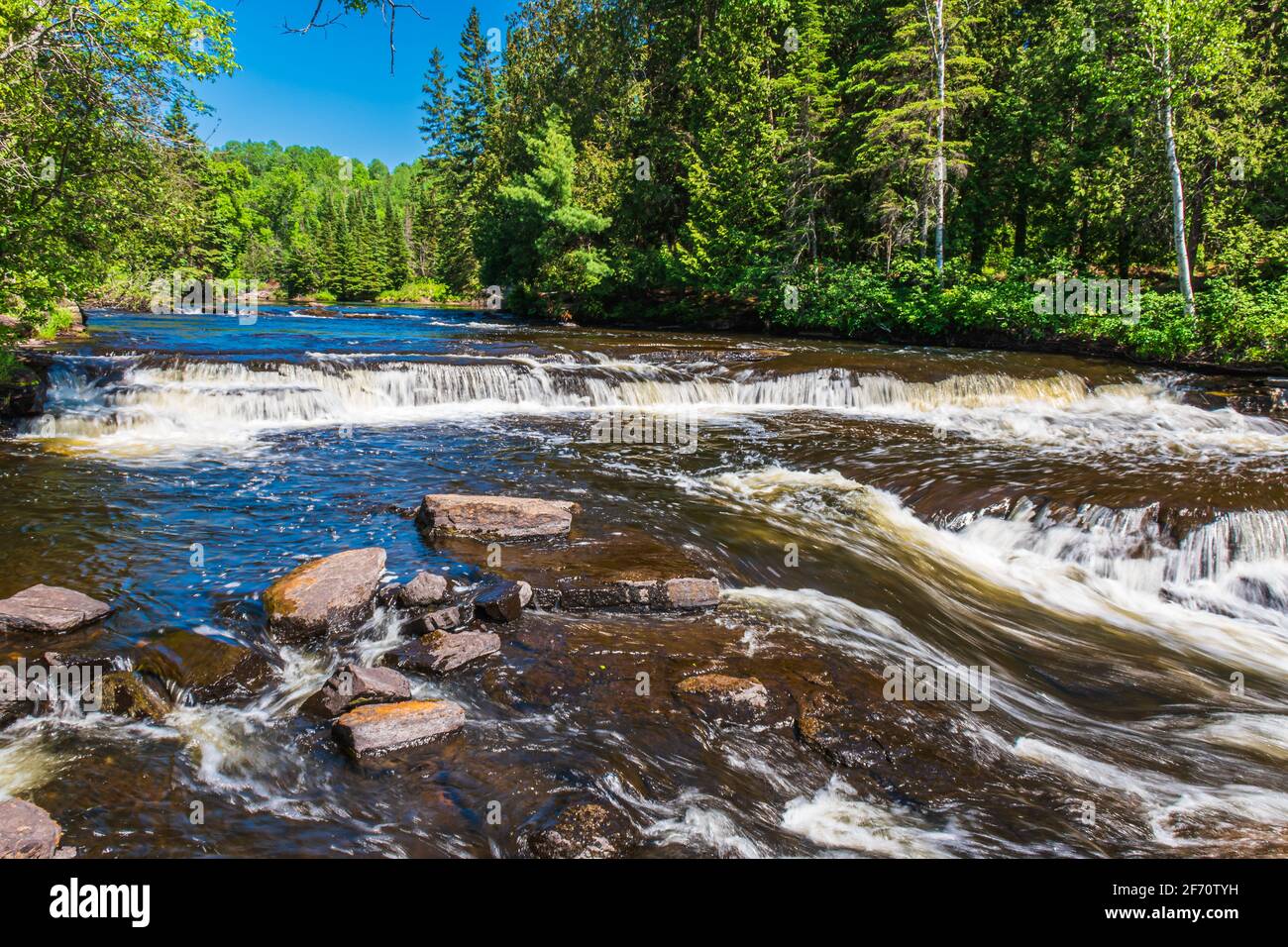 Furnace Falls Kinmount Ontario Canada Stock Photo - Alamy
