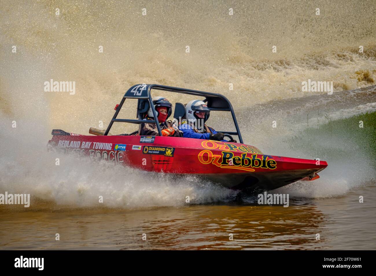 Round 7 qualifying of the "Penrite Australian Superboat Championship ...