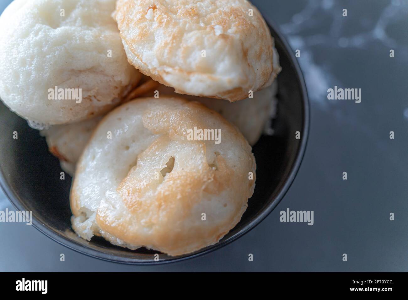 Nigerian Rice Cake Masa served in a bowl Stock Photo - Alamy