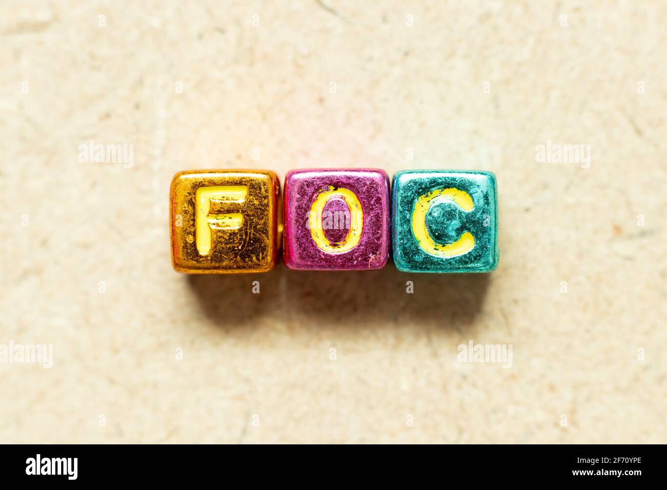 Foc alphabet hi-res stock photography and images - Alamy