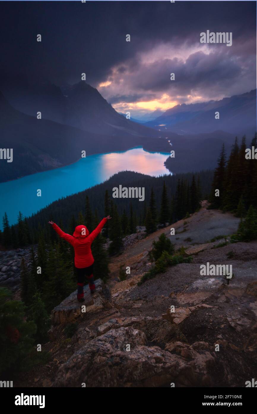 This vibrant blue glacier-fed lake, located about 40 km (25 mi) north ...