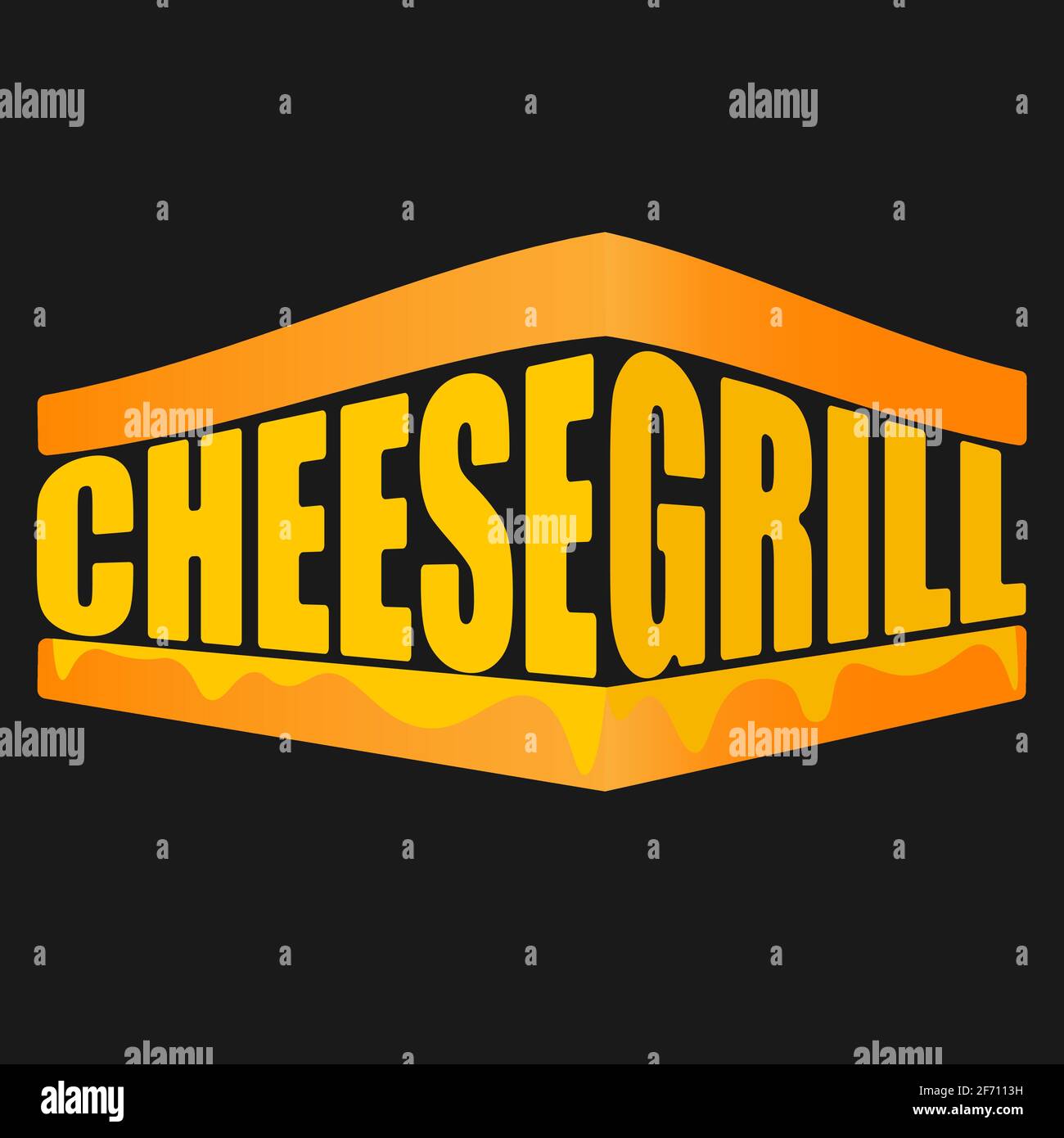 Parmesan bread slices Stock Vector Images - Alamy