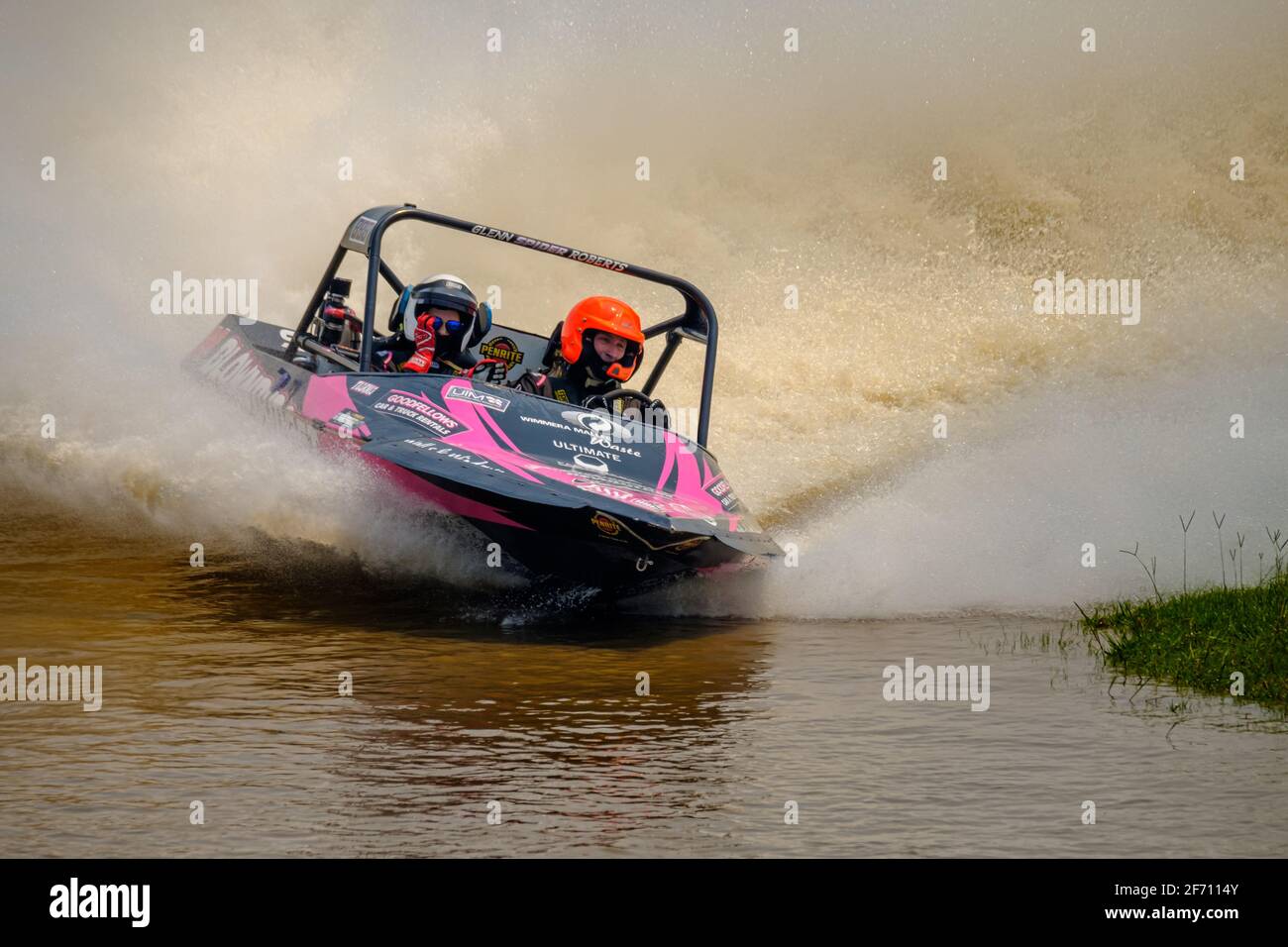 Round 7 qualifying of the "Penrite Australian Superboat Championship ...