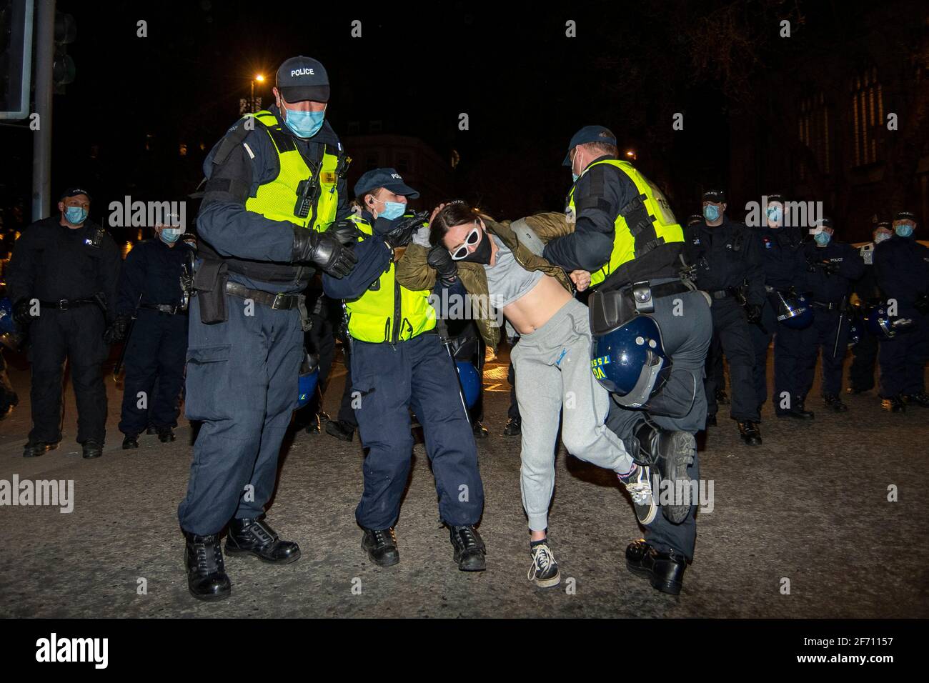 People Getting Arrested At Night