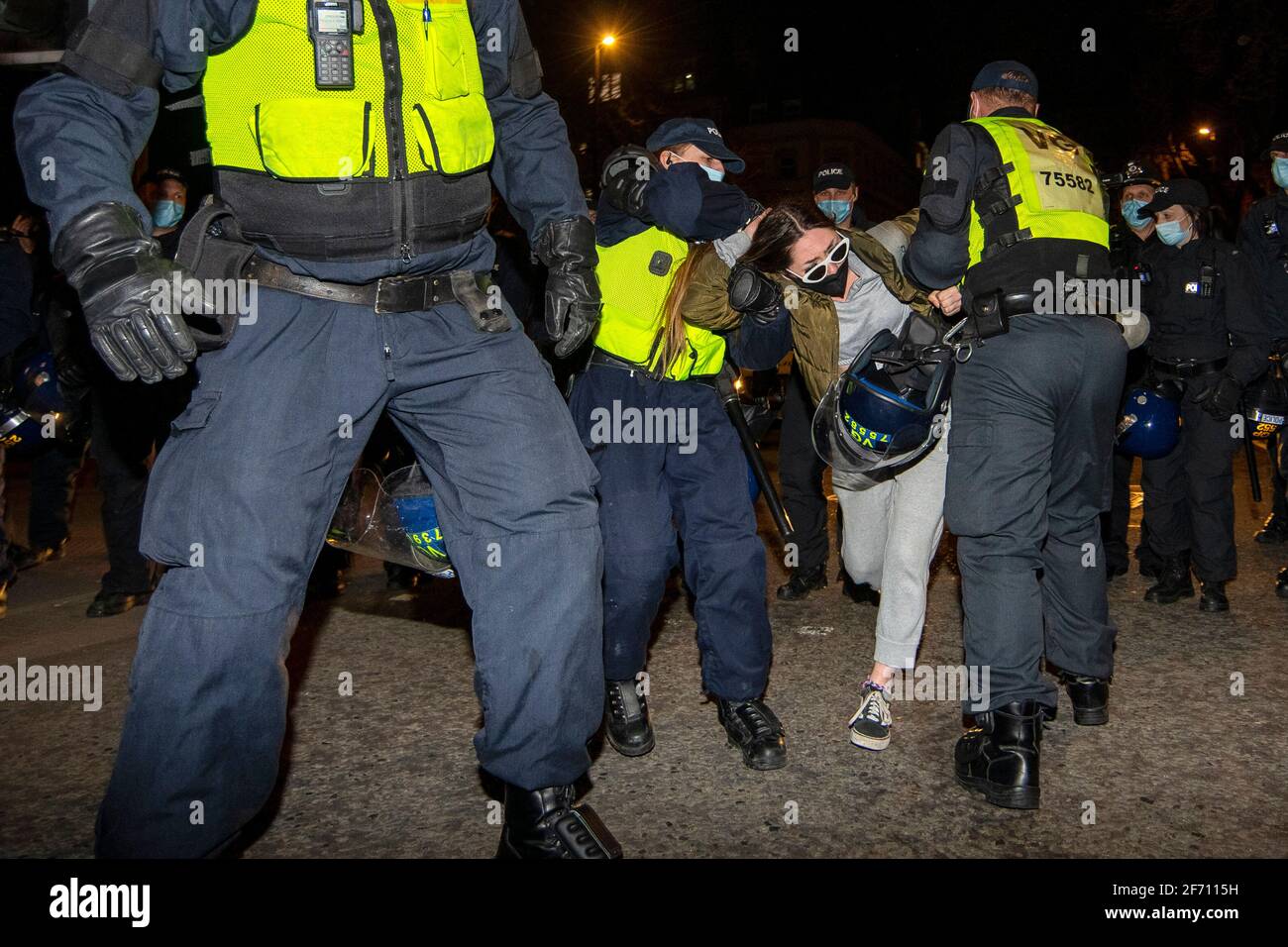 People Getting Arrested At Night