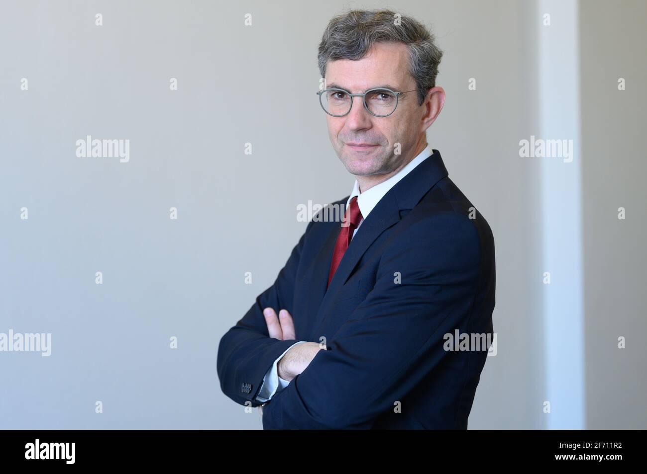 Dresden, Germany. 30th Mar, 2021. Leon Ross, President of the Dresden ...