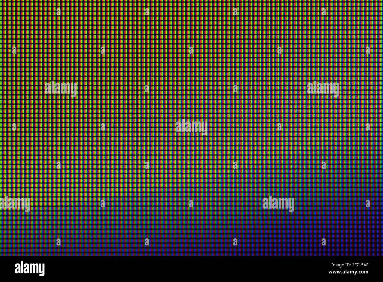 Closeup LED diode from LED TV or LED monitor computer screen display ...