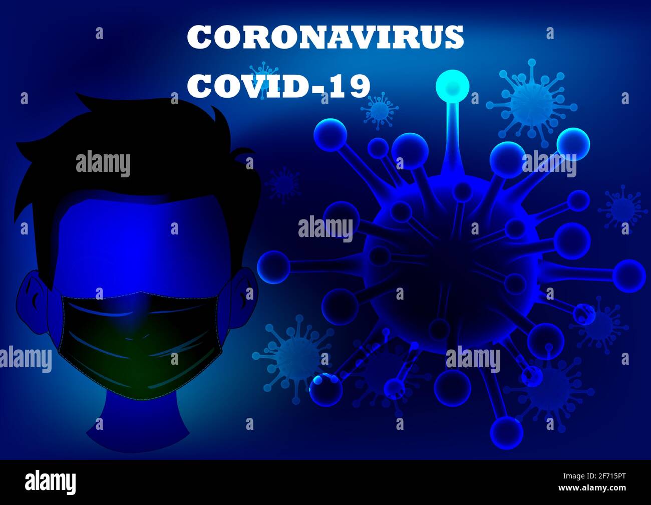 concept How to prevent the spread virus of COVID-19 by graphics vector ...