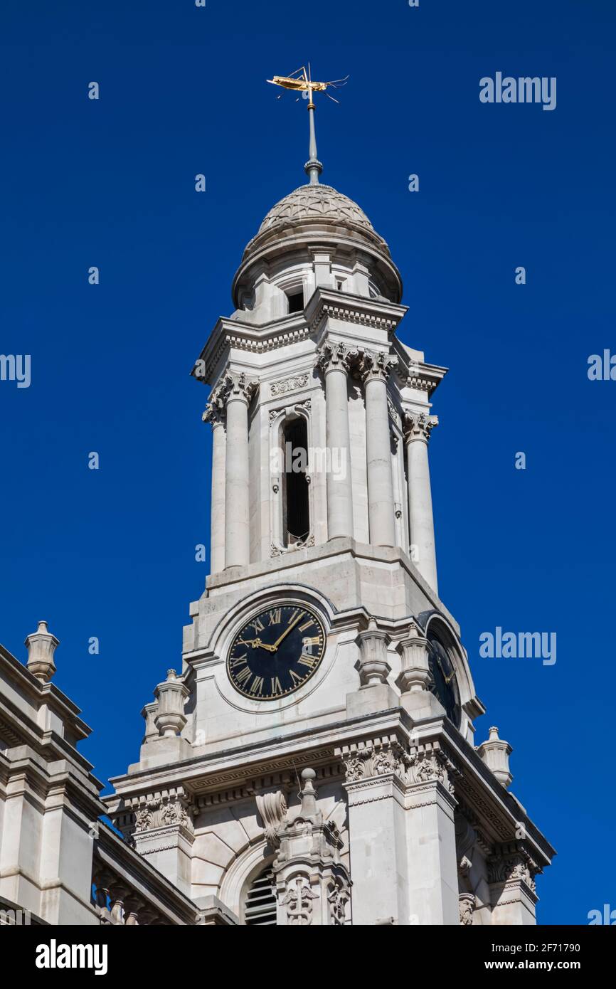 Exchange tower london clock hi-res stock photography and images - Alamy