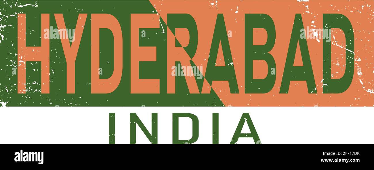 Hyderabad text hi-res stock photography and images - Alamy