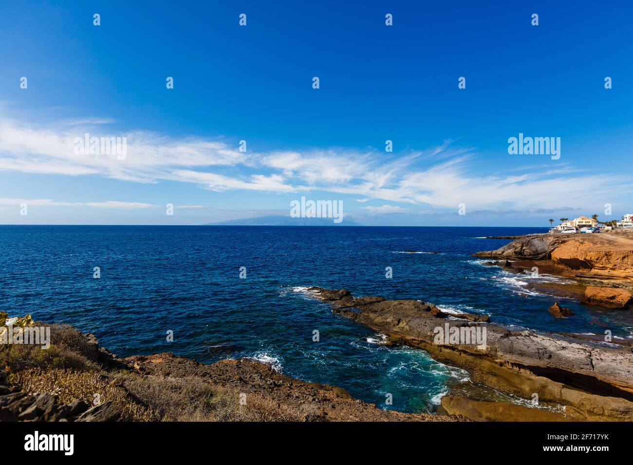 Atlantic ocean shore, waves and sky Stock Photo - Alamy
