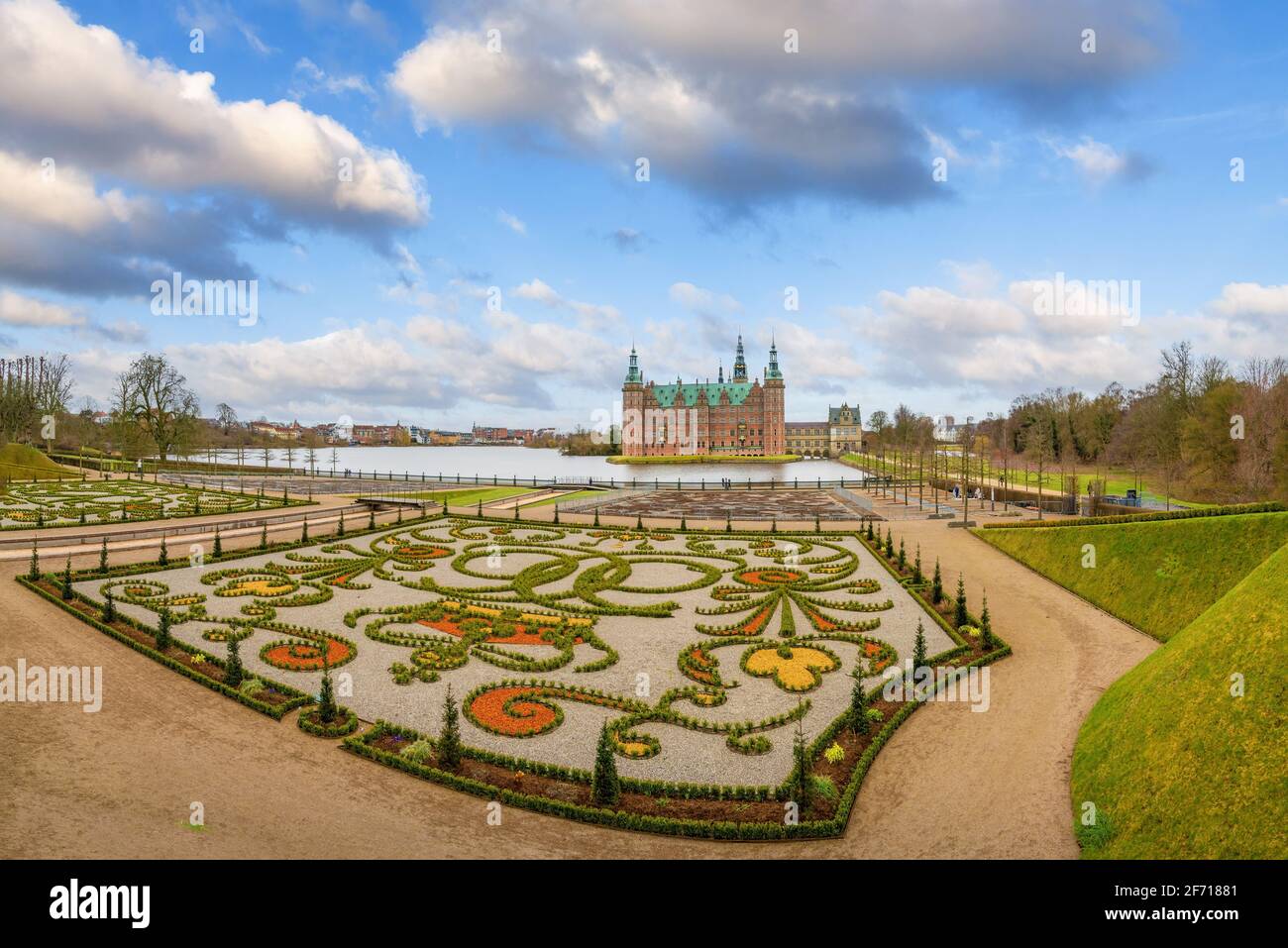 Renaissance Castles In Northern Europe High Resolution Stock ...