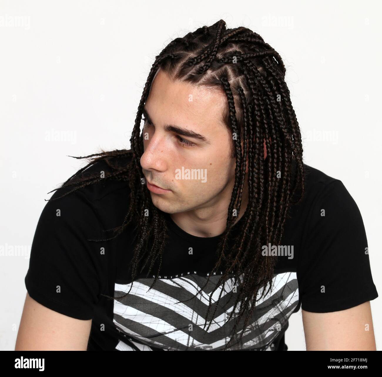 White Guy With Cornrows