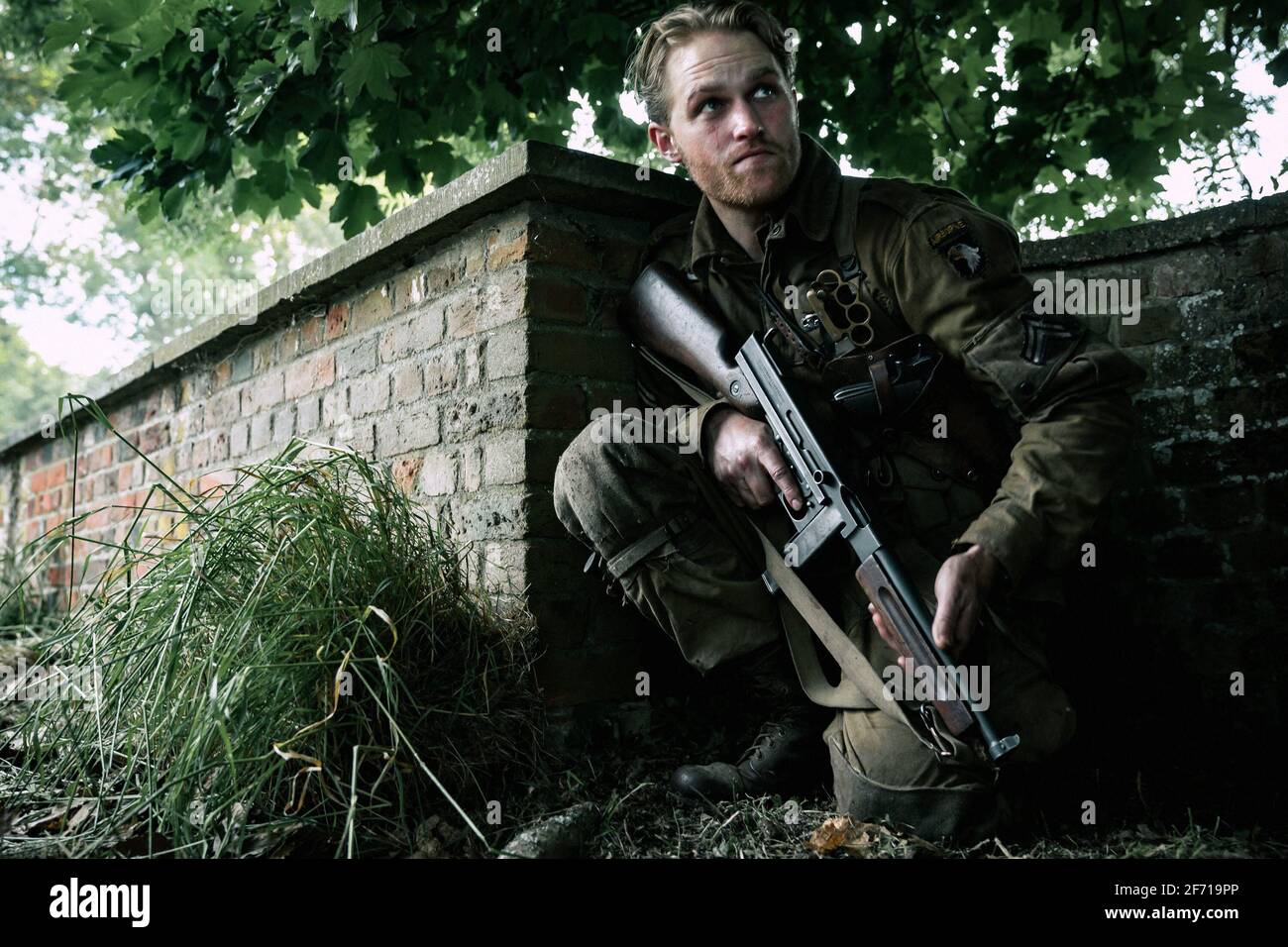 WYATT RUSSELL in OVERLORD (2018), directed by JULIUS AVERY. Credit: Bad ...