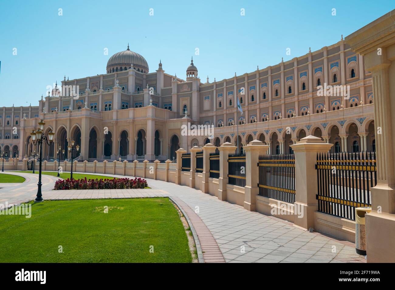 Sharjah, United Arab Emirates - March 24, 2021:Sharjah Municipality ...