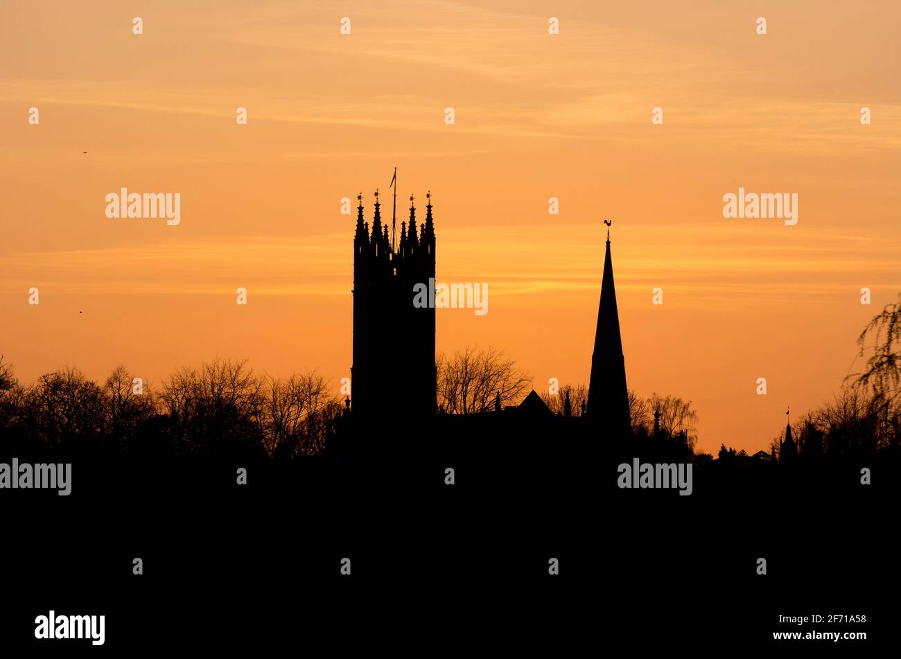 Two churches hi-res stock photography and images - Alamy