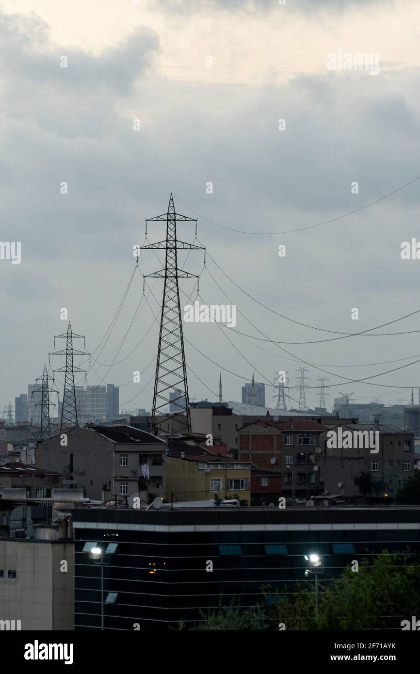 Power Wires High Resolution Stock Photography and Images - Alamy