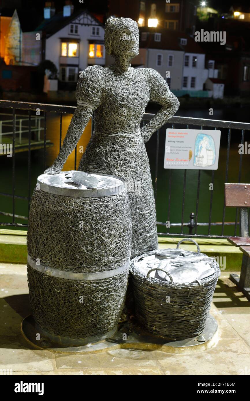 Whitby sculpture trail hi-res stock photography and images - Alamy