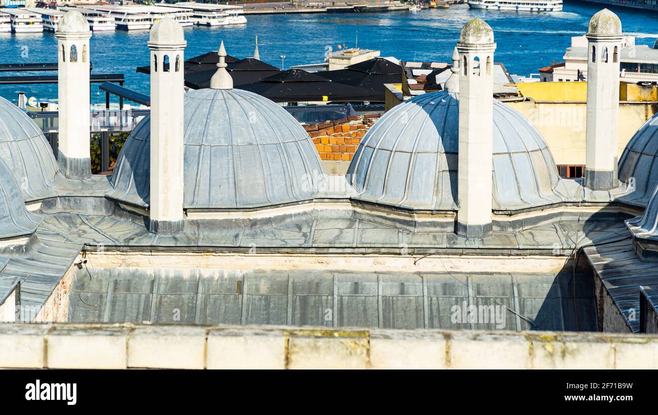 Istanbul city view from Sulaymaniyah Mosque Stock Photo - Alamy