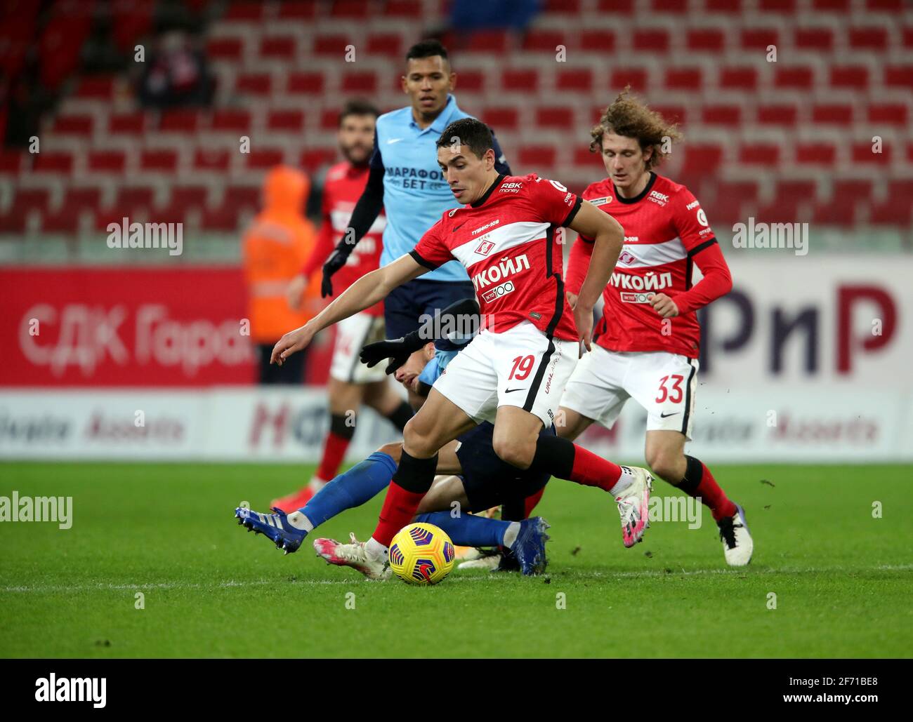 MOSCOW, RUSSIA, NOVEMBER 29, 2020. The 2020/21 Russian Football Premier ...