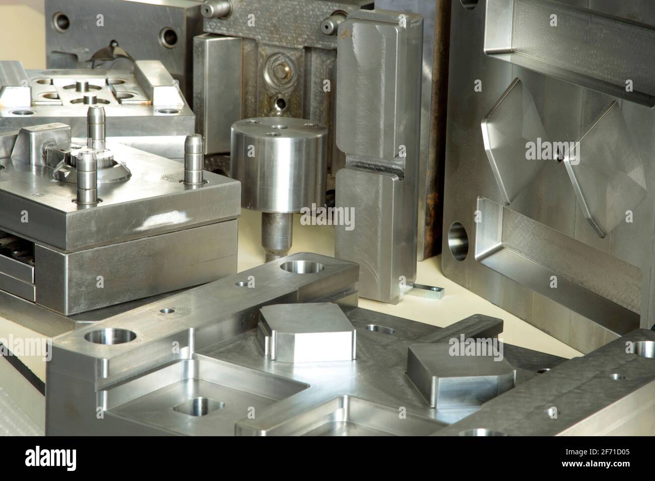 Industrial Metal Mold. Industrial abstract background Stock Photo - Alamy