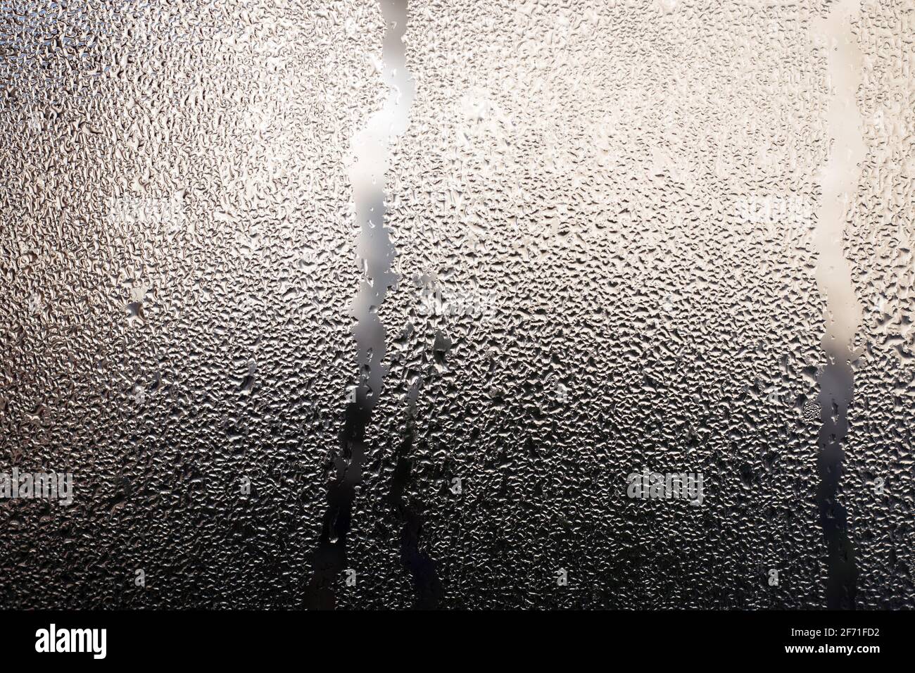 natural water drop on glass Stock Photo - Alamy