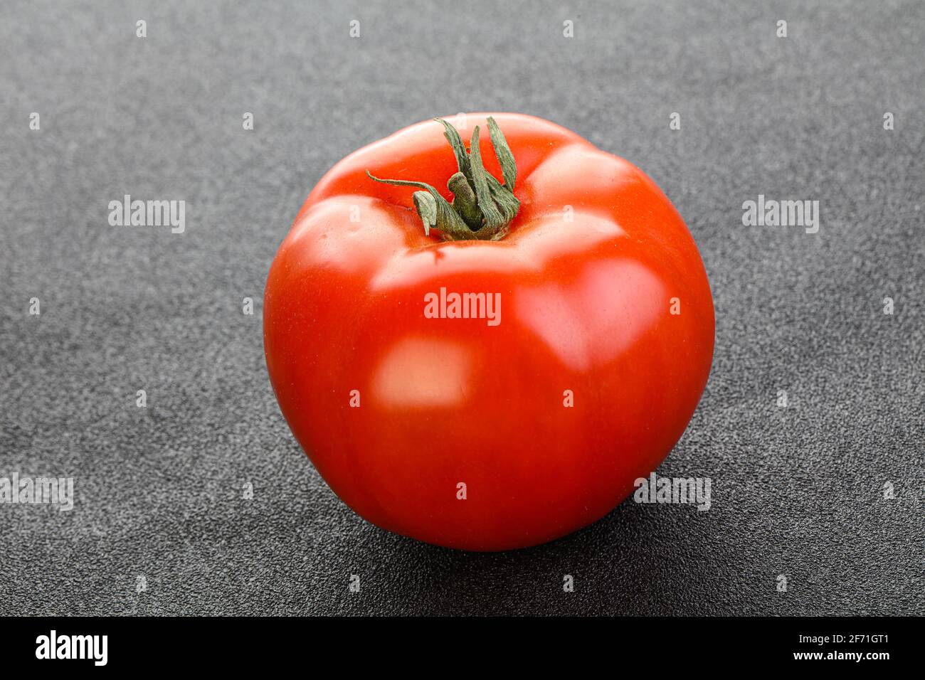 Red ripe big juicy tomato isolated Stock Photo - Alamy
