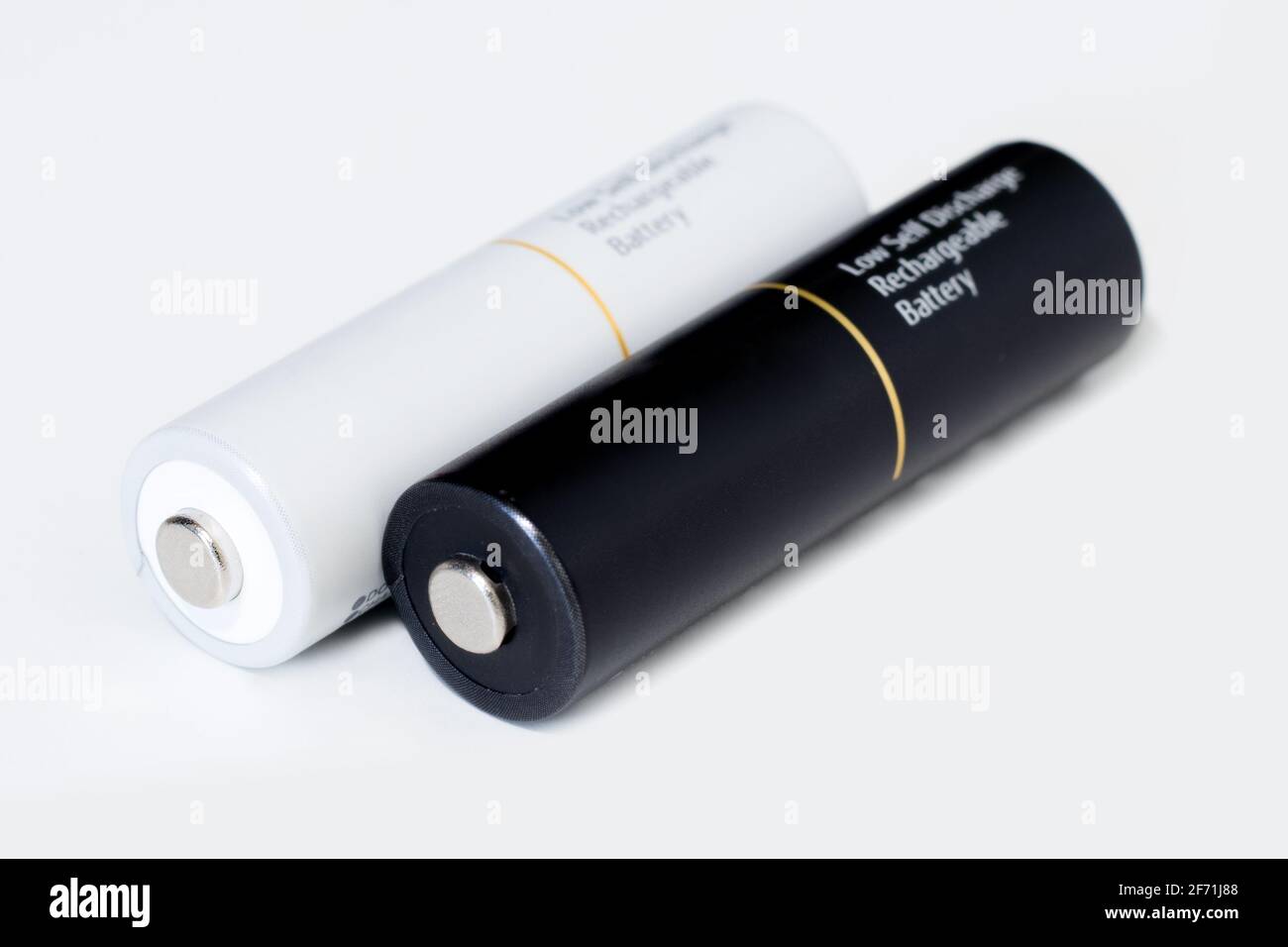 battery isolated on white background Stock Photo - Alamy