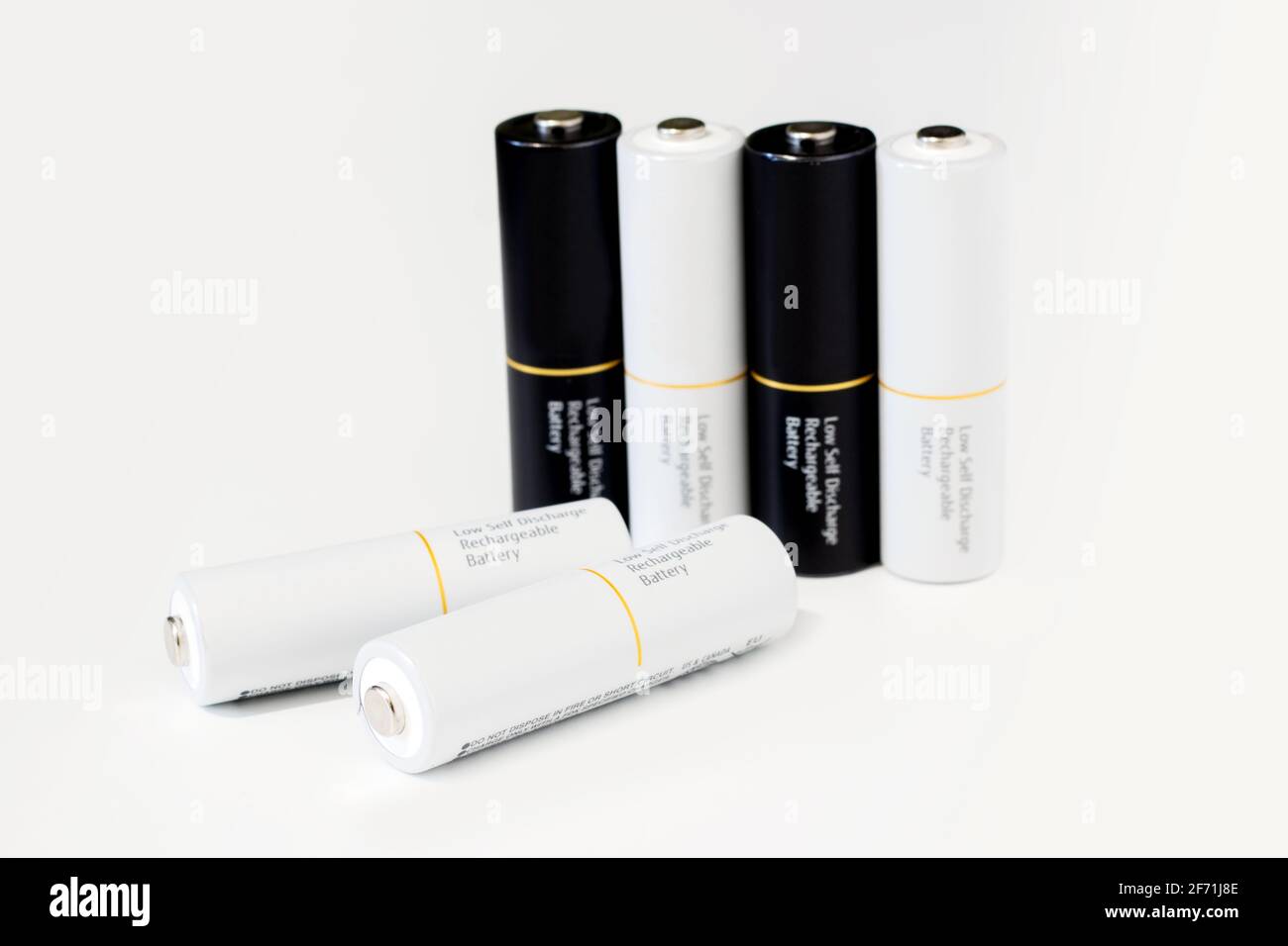 battery isolated on white background Stock Photo - Alamy