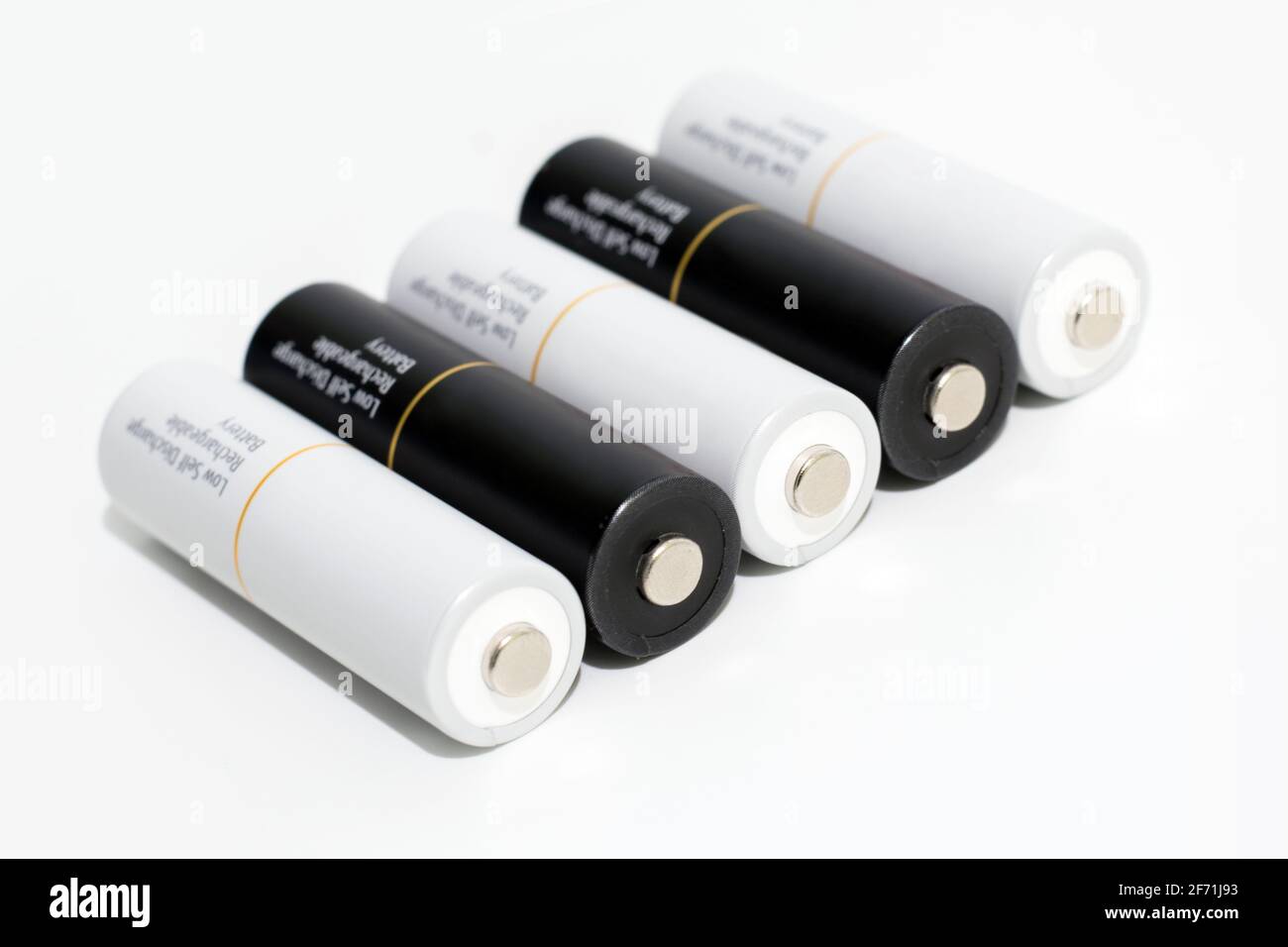 battery isolated on white background Stock Photo - Alamy