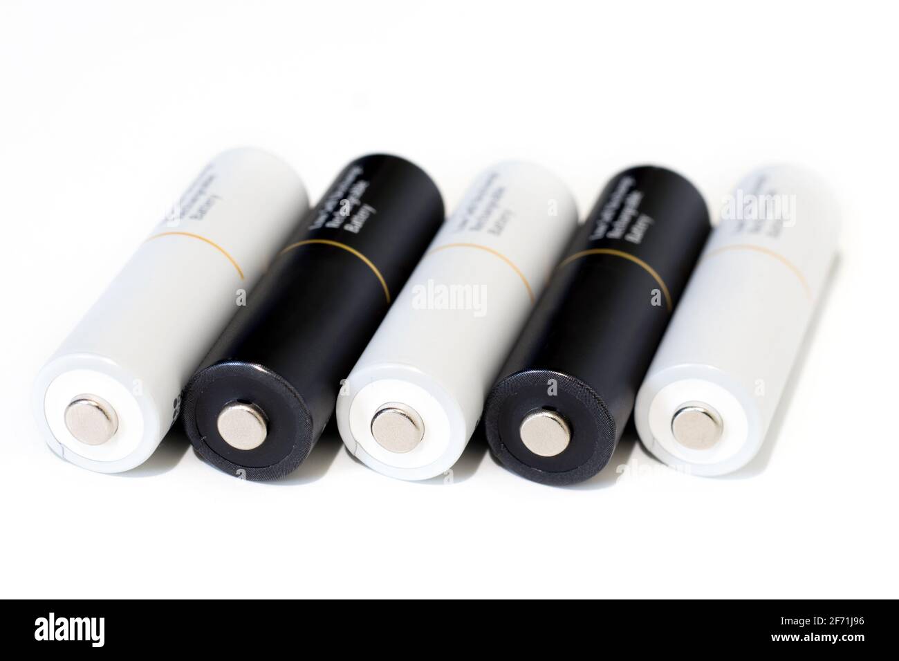 battery isolated on white background Stock Photo - Alamy