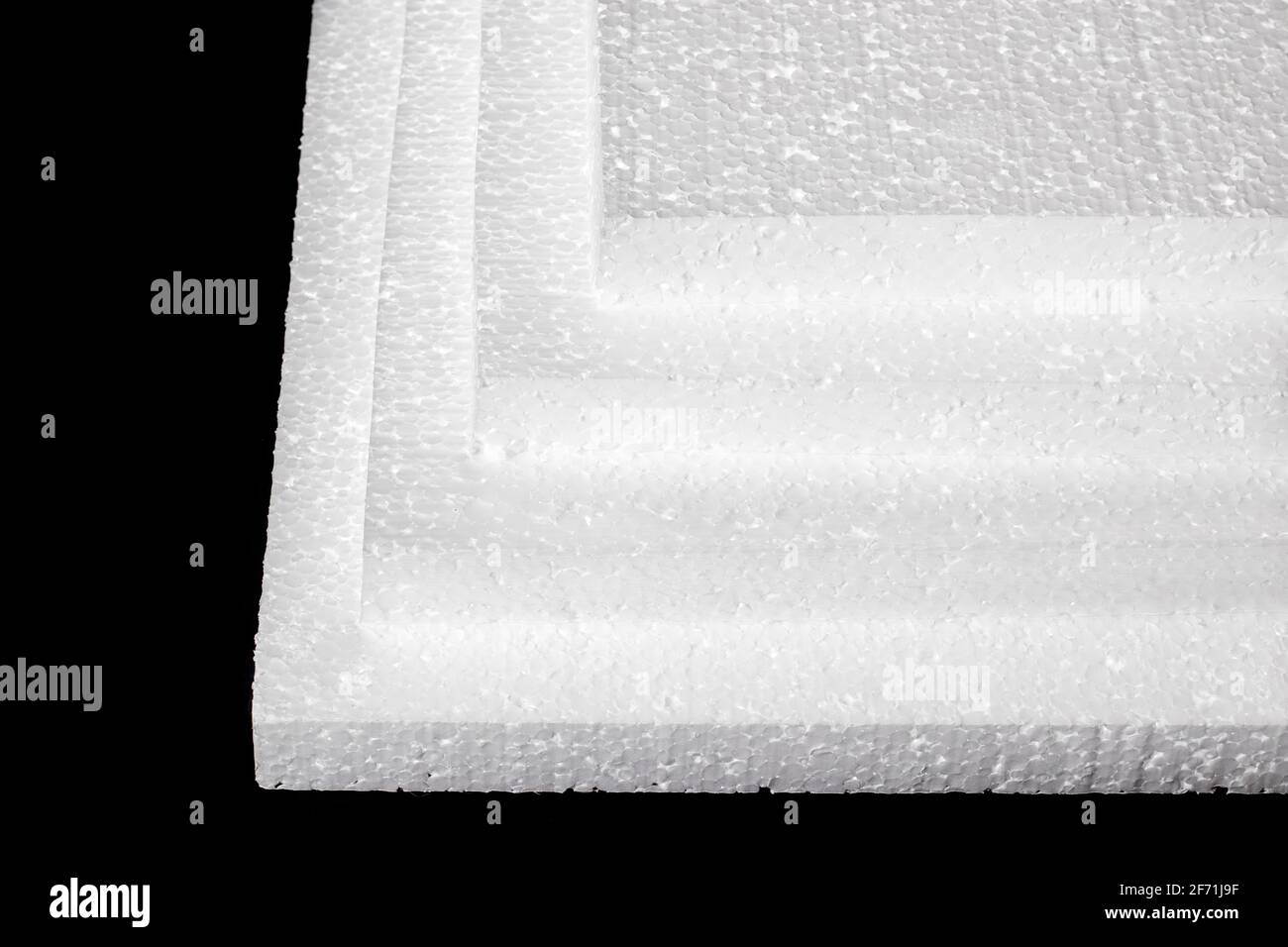 Styrofoam. Sheets of Factory manufacturing Stock Photo - Alamy