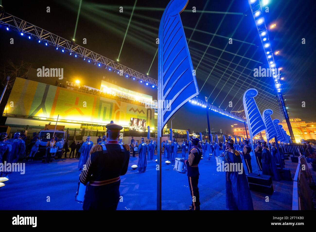 Royal mummies procession hi-res stock photography and images - Alamy
