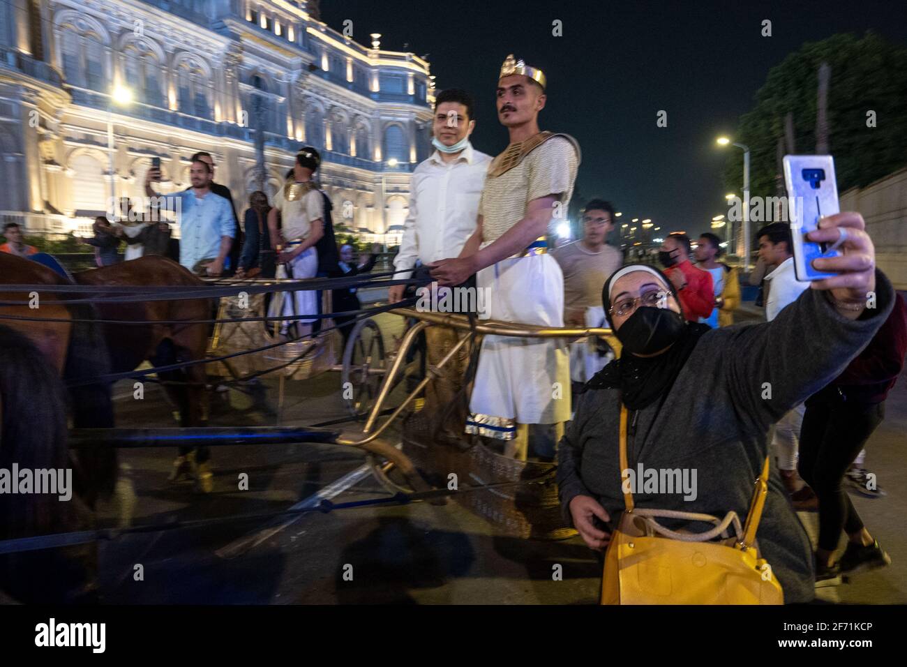 Royal mummies procession hi-res stock photography and images - Alamy