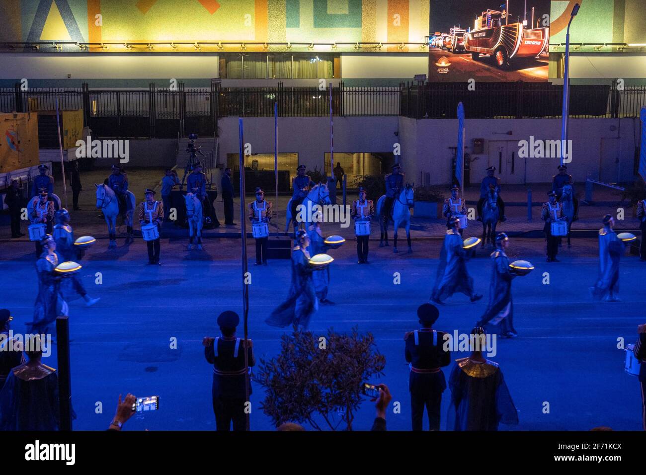 Royal mummies procession hi-res stock photography and images - Alamy