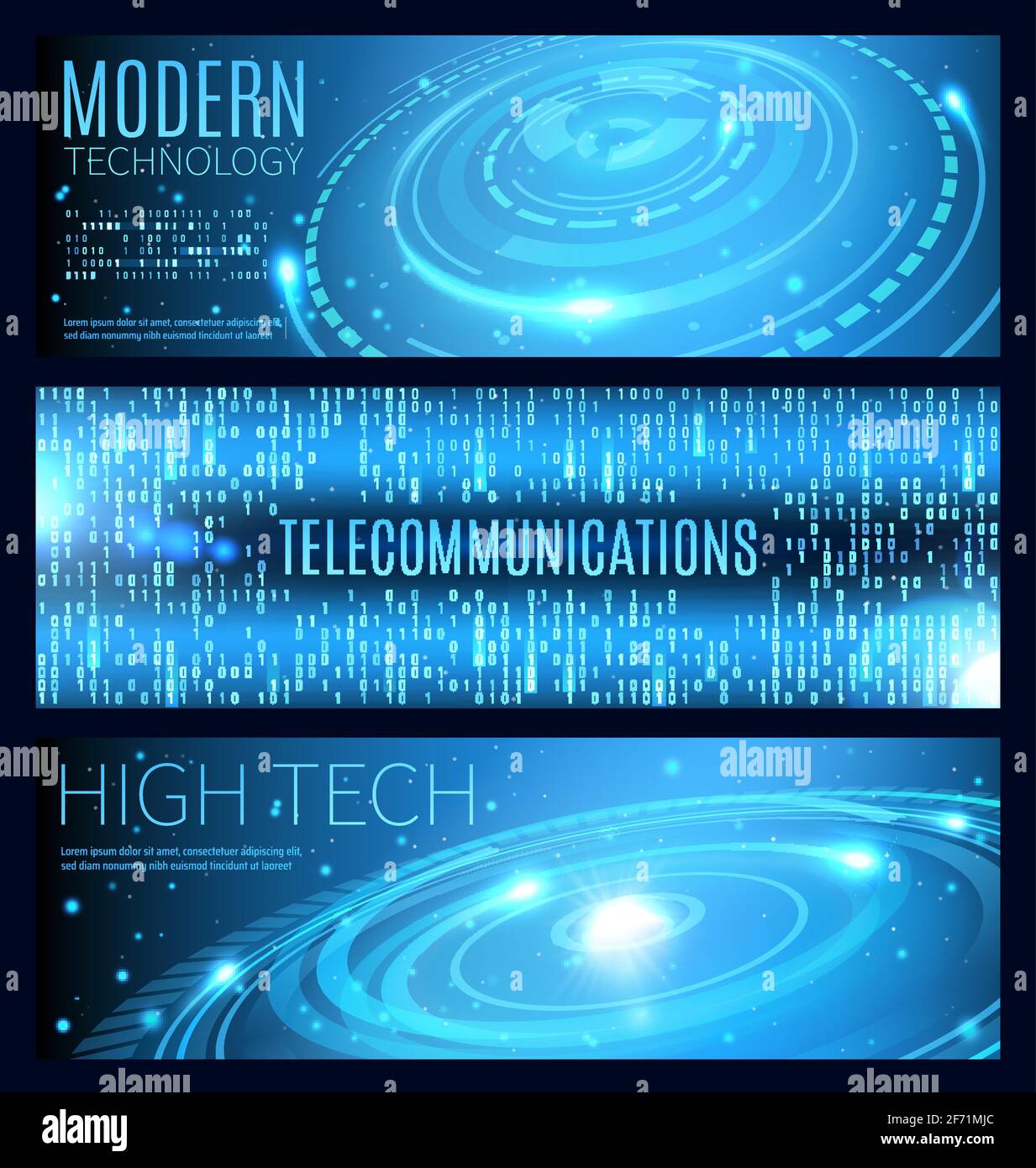 High tech online Stock Vector Images - Alamy