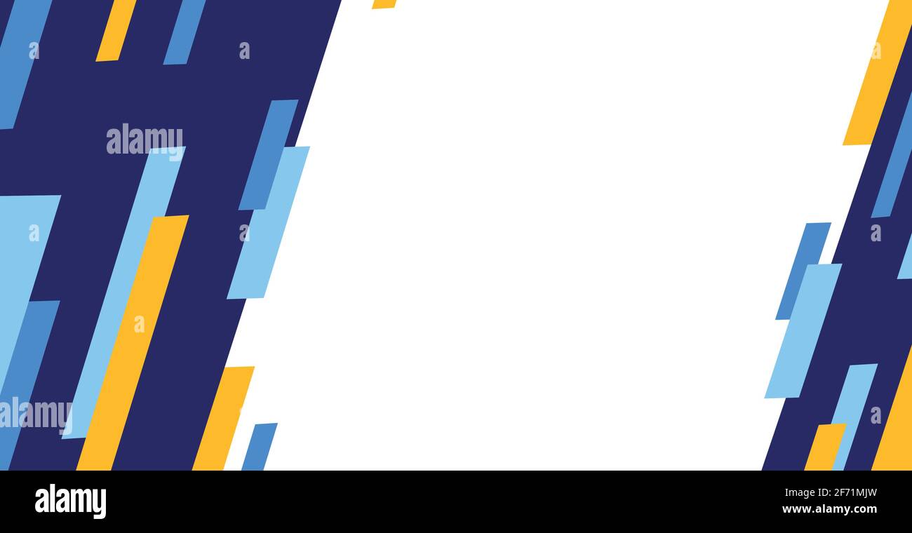 Abstract white background with colored rectangles - Vector illustration ...