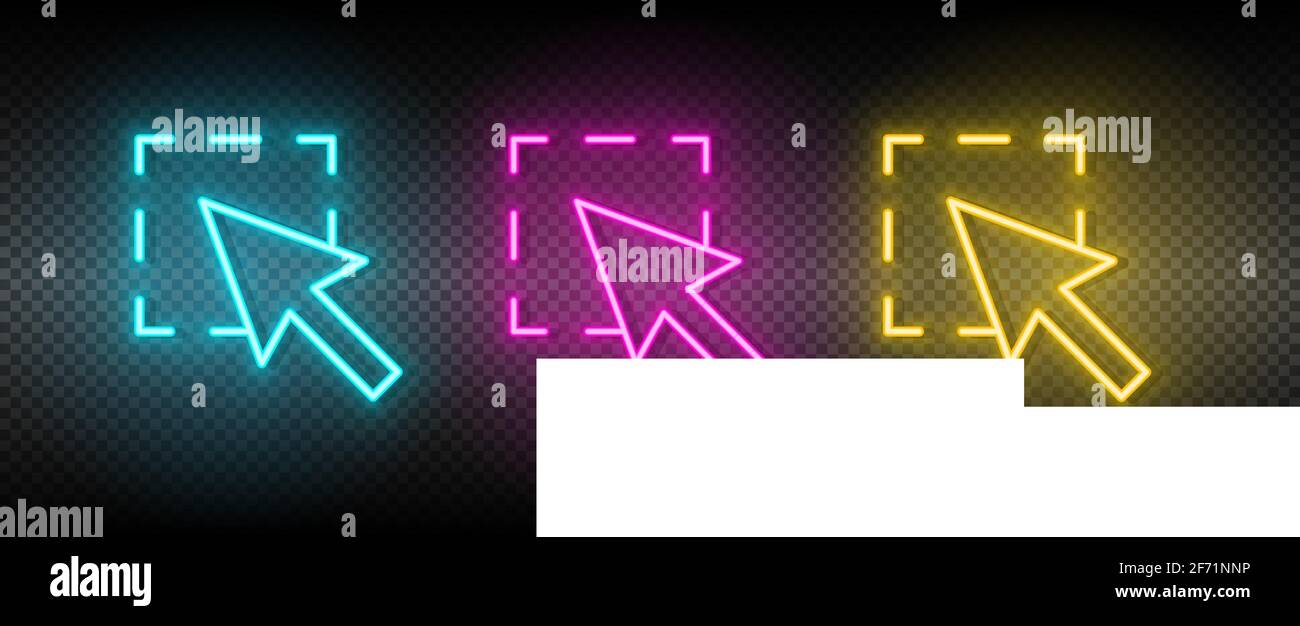 Email, post neon icon set Stock Vector Image & Art - Alamy