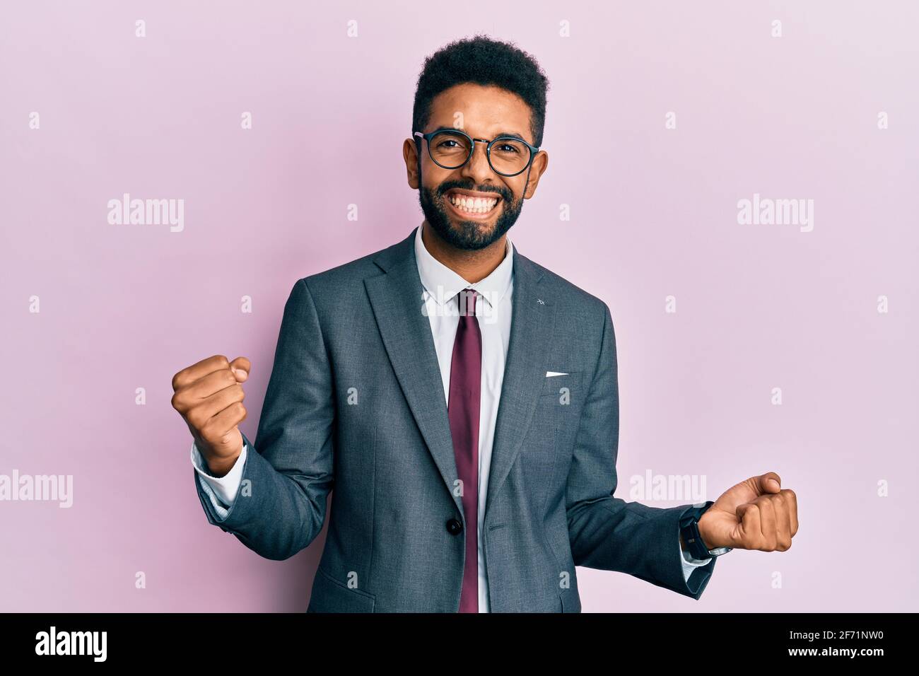 Handsome hispanic business man with beard wearing business suit and tie ... Handsome hispanic business man with beard wearing business suit and tie ...