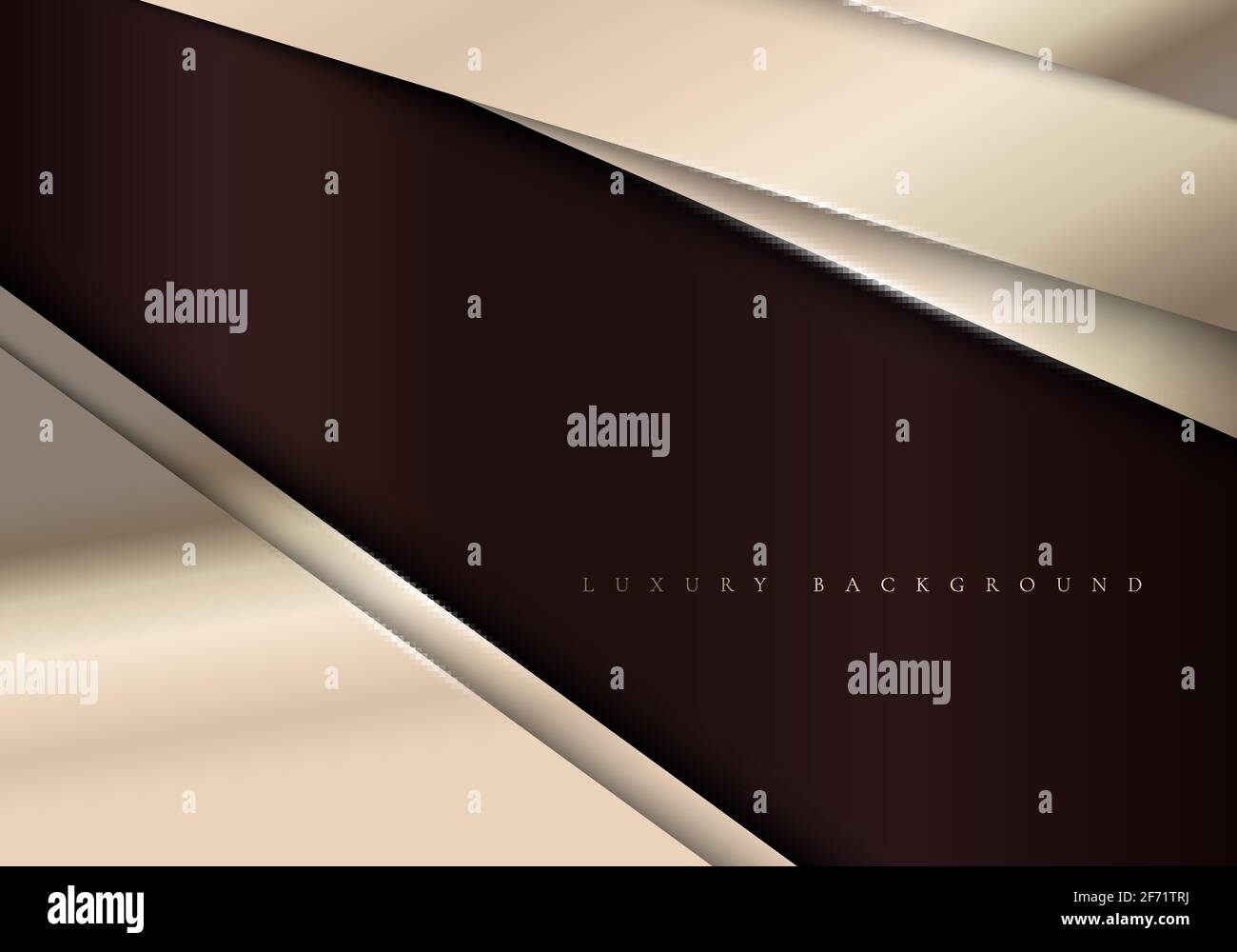 Elegant metallic template background with diagonal golden stripes ...