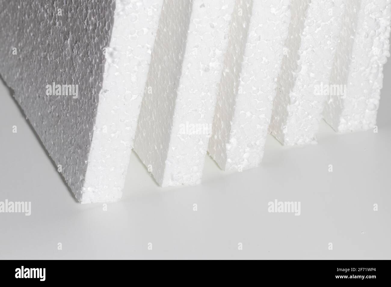 Styrofoam. Sheets of Factory manufacturing Stock Photo - Alamy