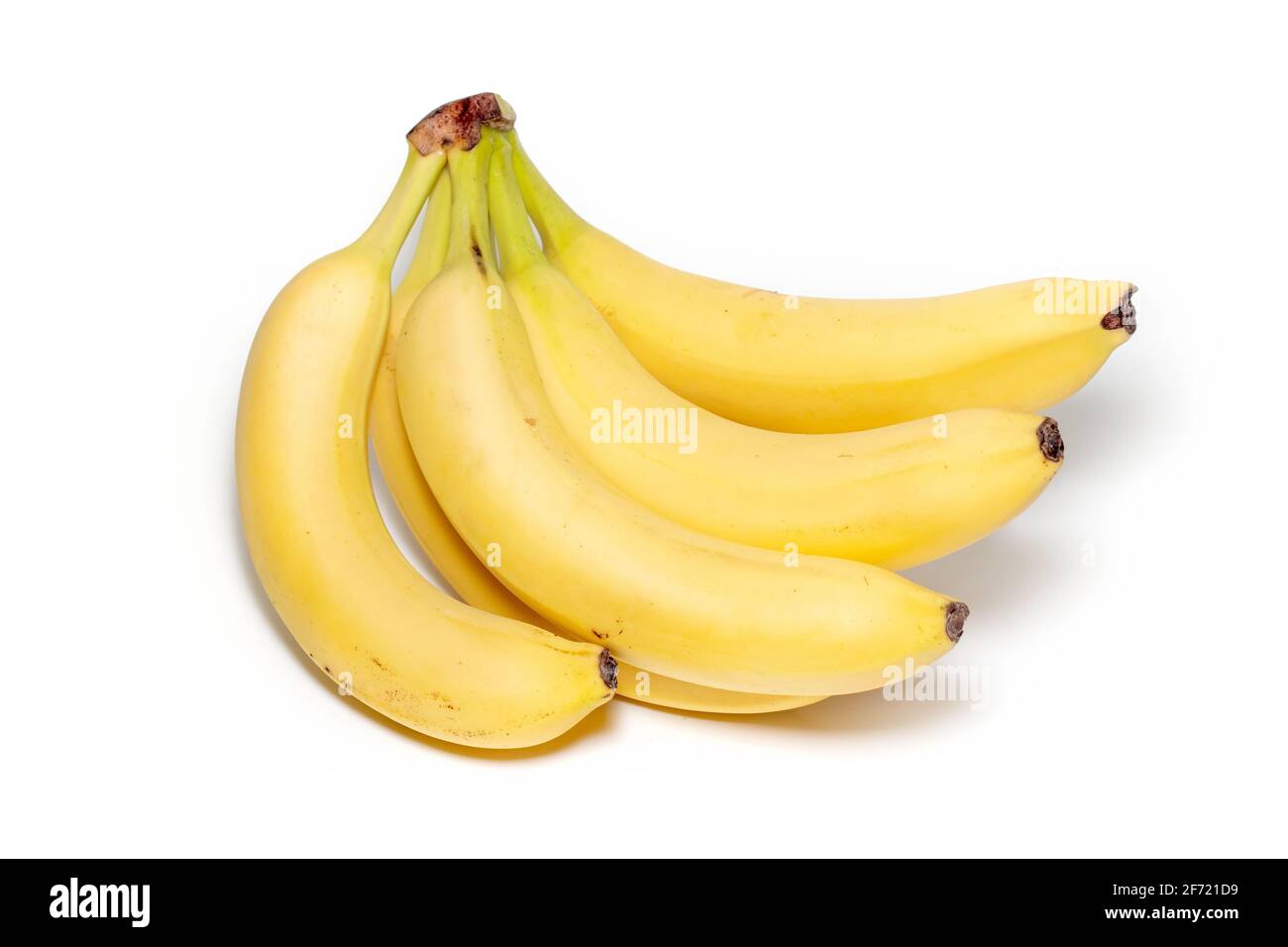 Bunch of bananas isolated on white background Stock Photo - Alamy