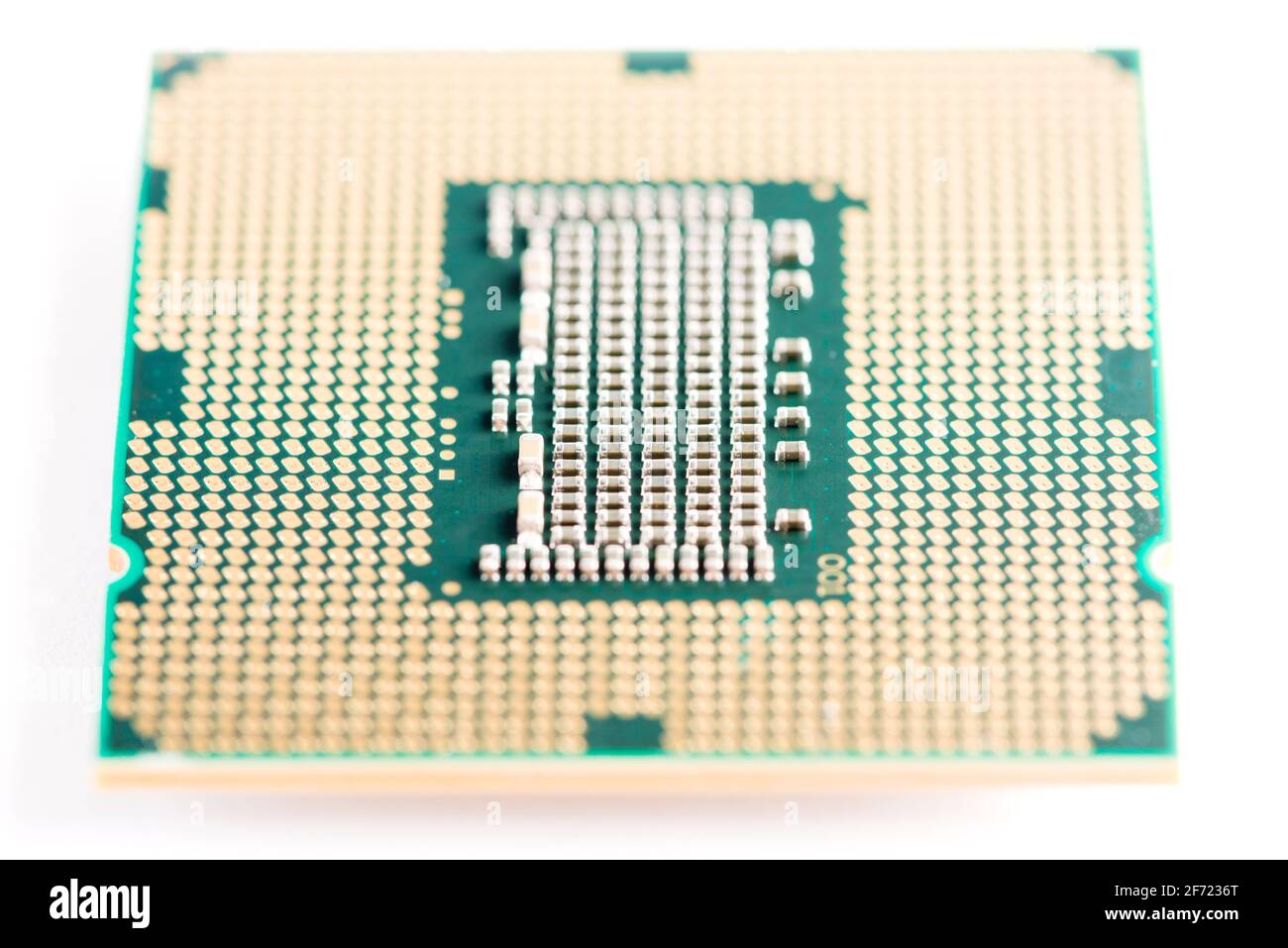 CPU (Central Processing Unit) on white background Stock Photo - Alamy