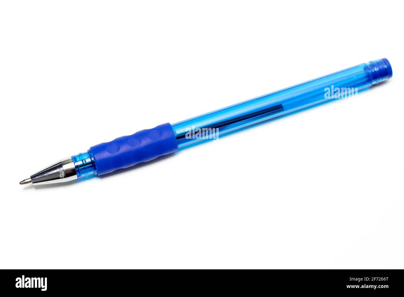 Transparent pen isolated on the white background Stock Photo - Alamy
