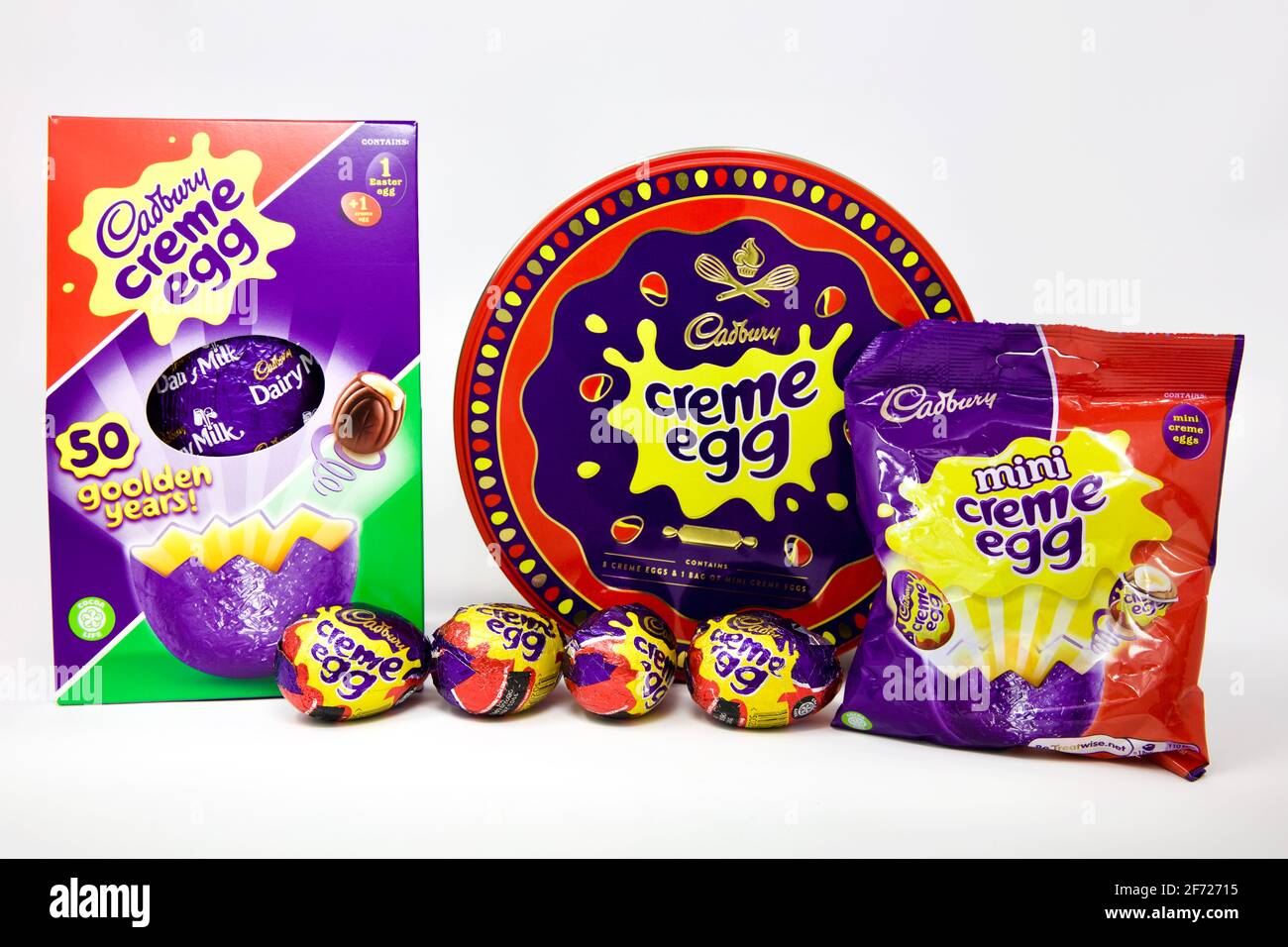 Cadbury's Creme Eggs Stock Photo - Alamy