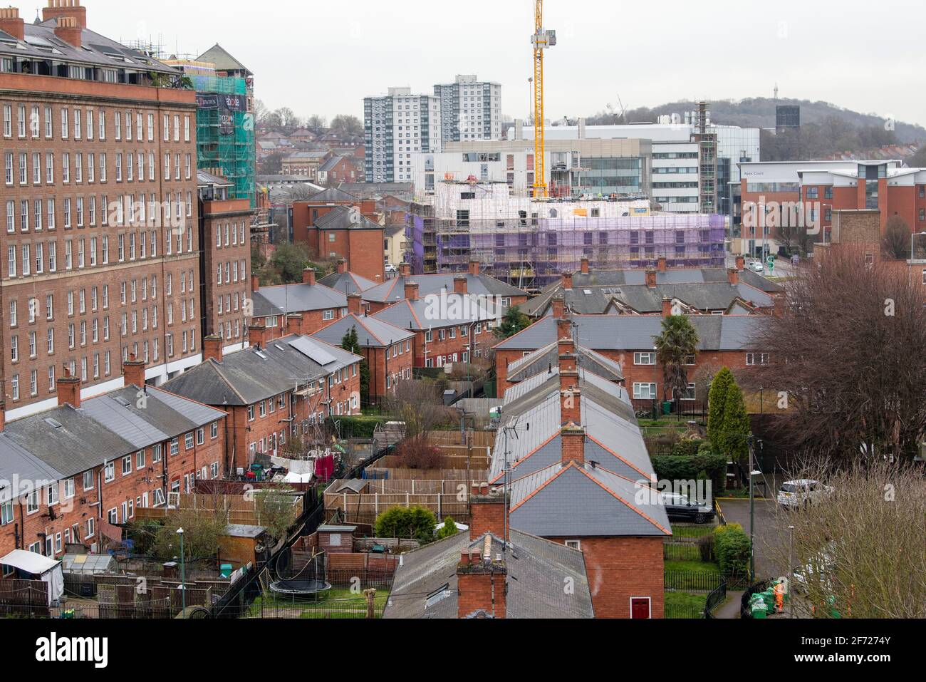 View of slums uk hi-res stock photography and images - Alamy