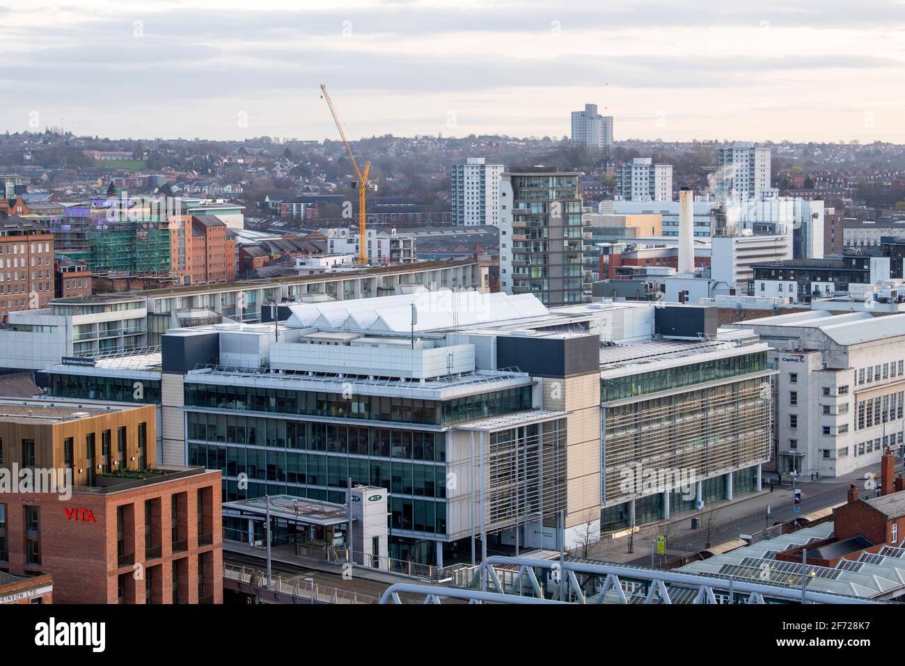 Nottingham council house roof hi-res stock photography and images - Alamy