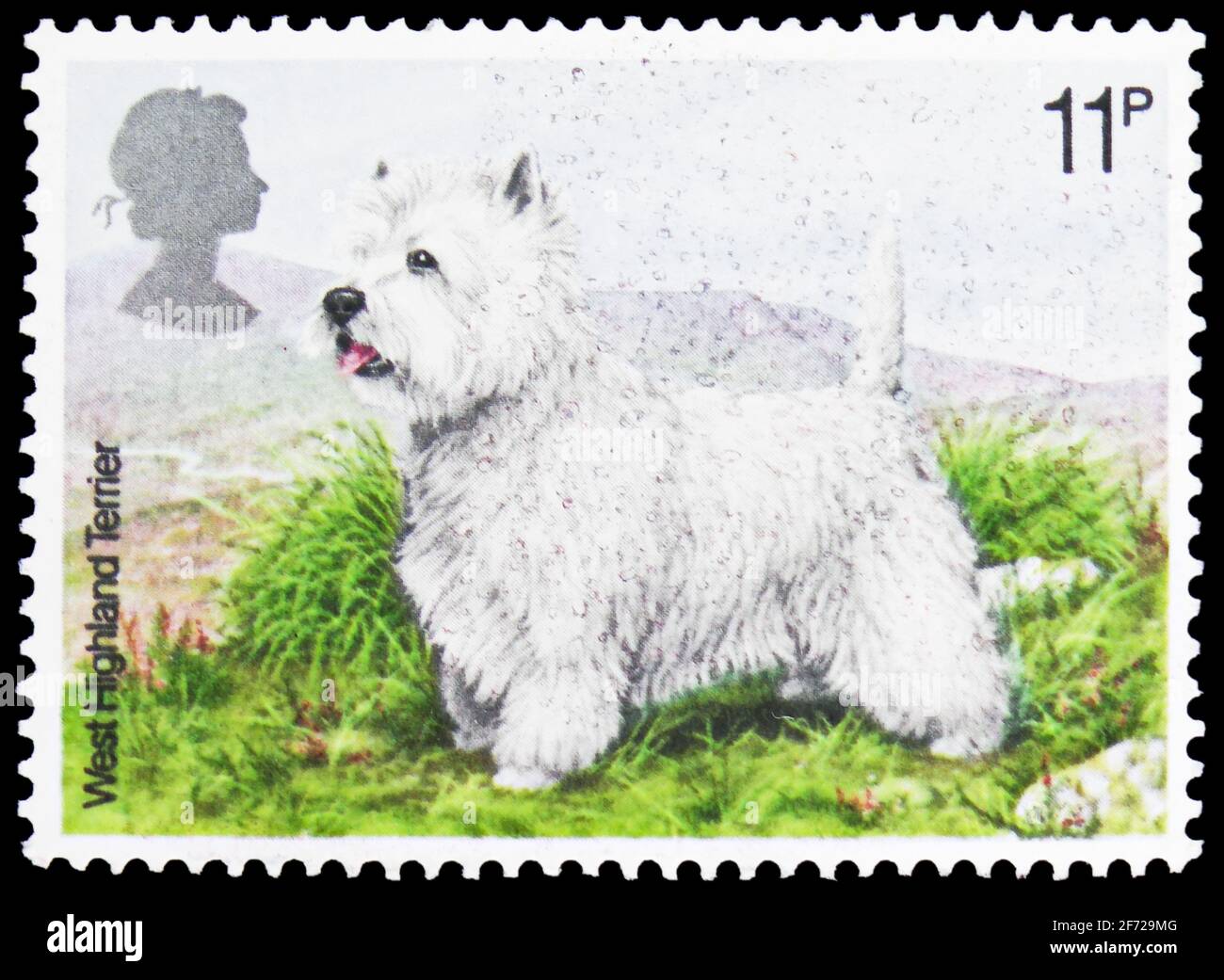 MOSCOW, RUSSIA - FEBRUARY 28, 2021: Postage stamp printed in United ...