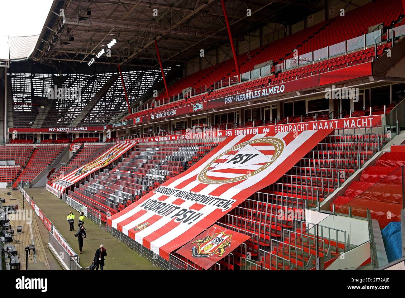 EINDHOVEN, 04-04-2021, Stadium of PSV, Philips Stadion. Dutch ...