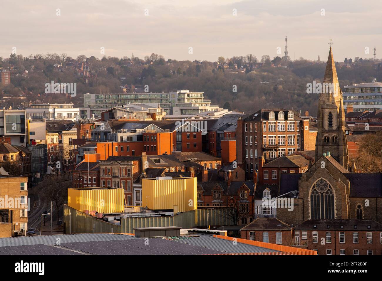 Roof top view uk hi-res stock photography and images - Alamy